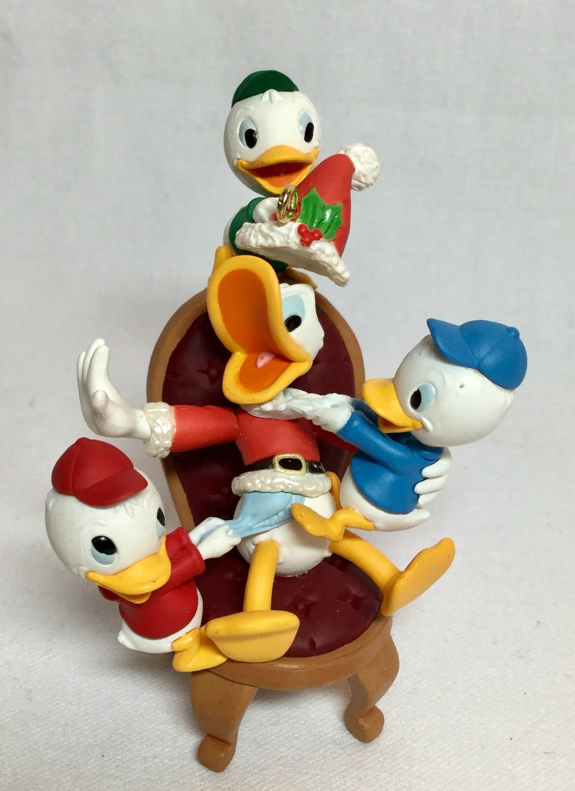 Hallmark Disney DONALD DUCK NEPHEWS WISE TO THE DISGUISE Christmas ...
