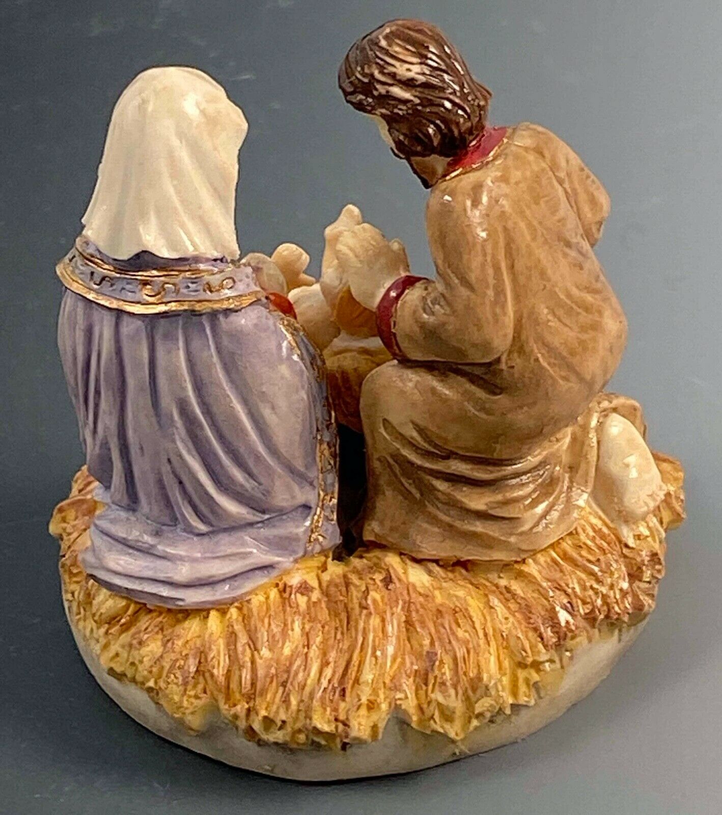 RARE Lefton China Vintage Creche Nativity Scene 1991 Hand Painted ...