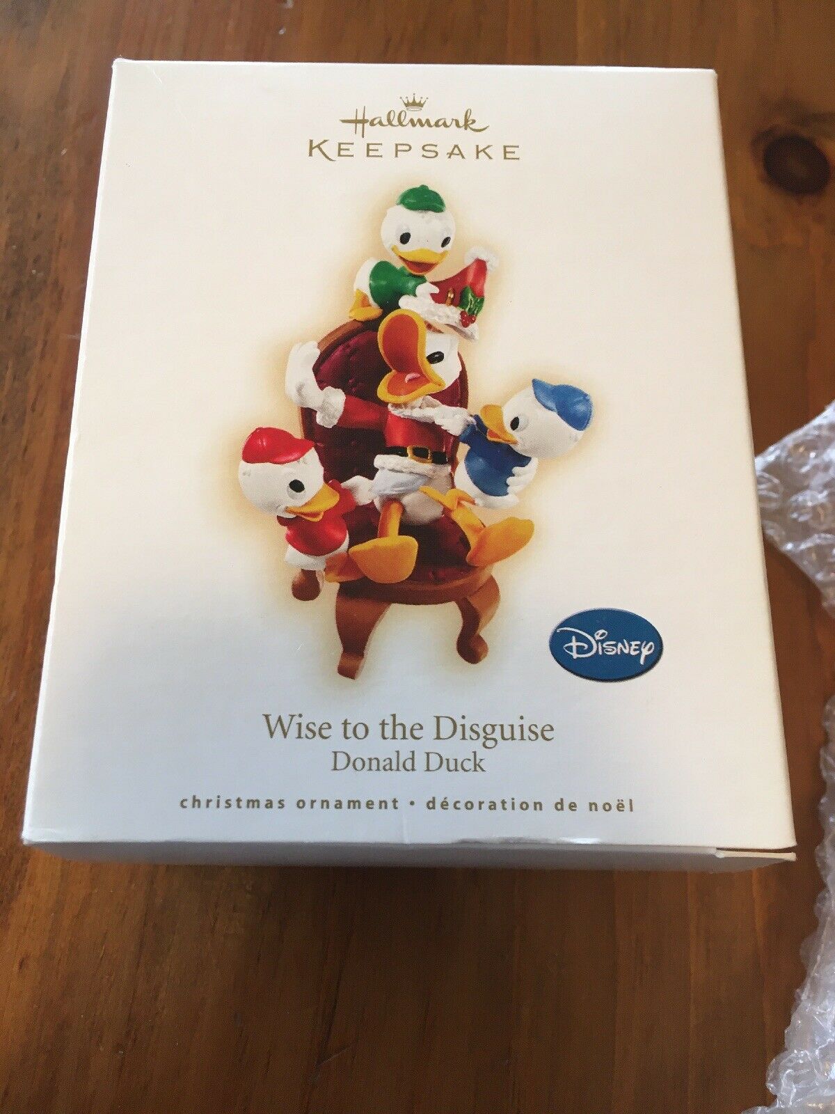 Hallmark 2009 Disney Ornament Wise To The Disguise Donald Duck Huey ...