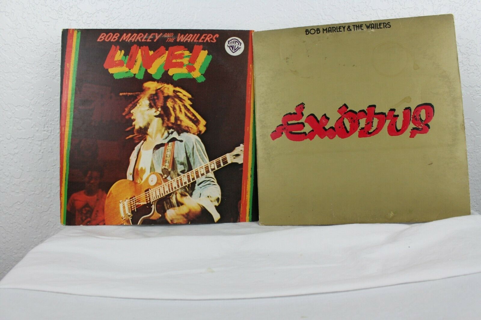 Set Of Two Bob Marley Vinyl LP ' S " Exodus " And " Bob Marley And The ...