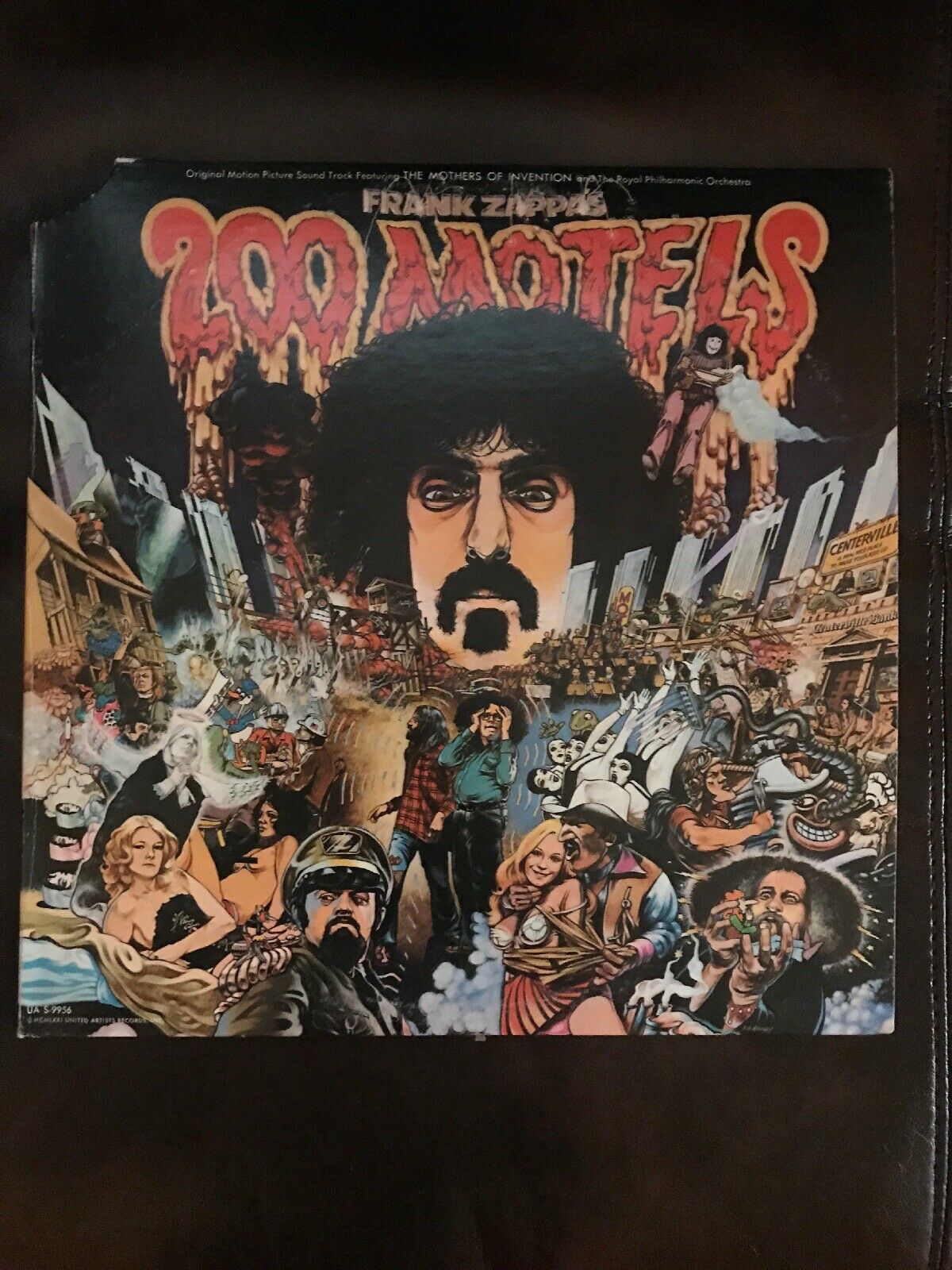FRANK ZAPPA 200 MOTELS DOUBLE VINYL LP SET W/ BOOKLET & POSTER | #13546721