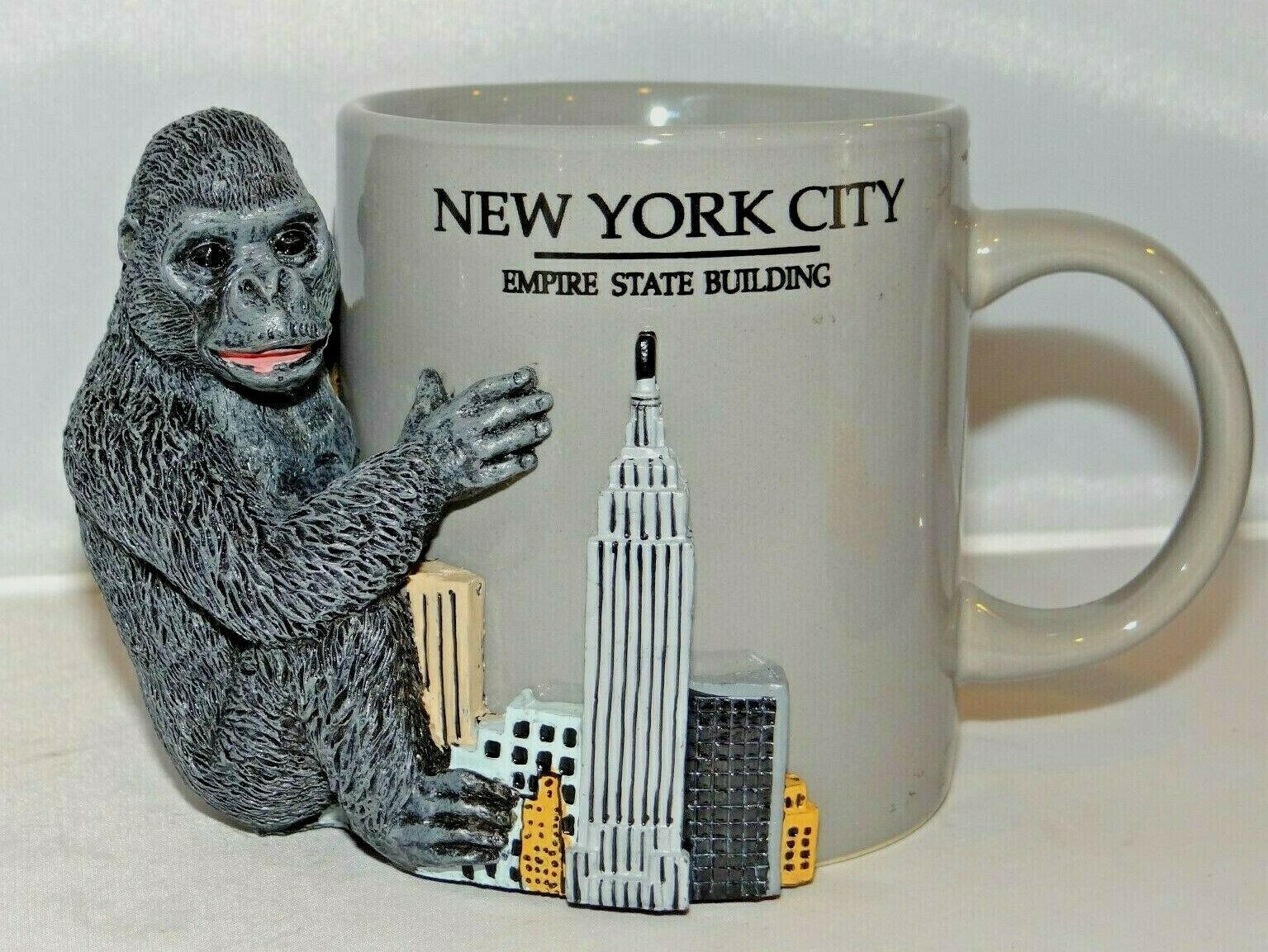 York City Empire State Building Skyline 3D King Kong Coffee Cup Mug ...