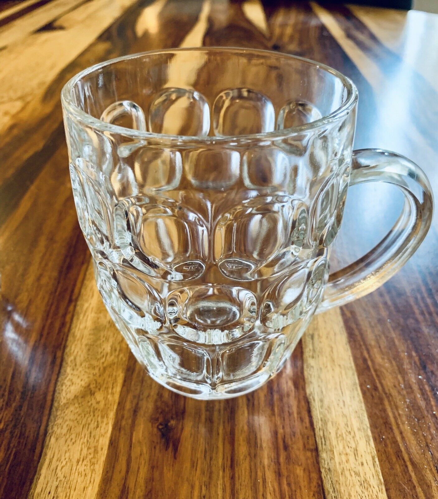 Set Of 3 RAVENHEAD Glass Dot Dimple Beer Mu0gs - Made In England ...