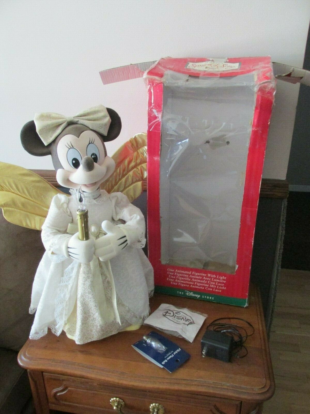 DISNEY STORE, SEASON OF SONG 1997 TELCO MINNIE MOUSE ANIMATED ...