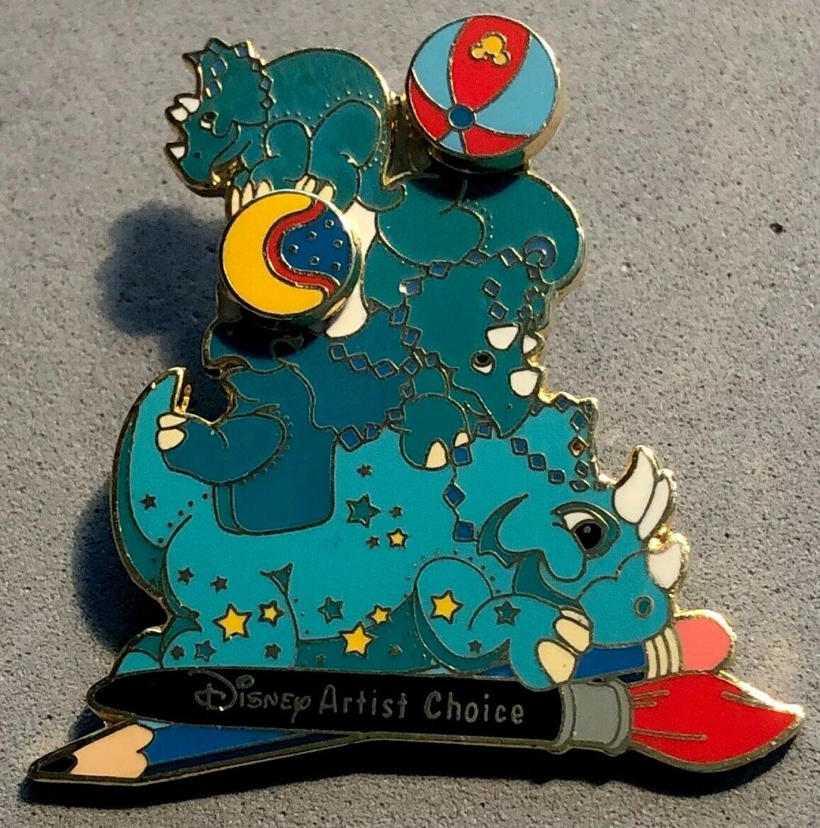 DISNEY 2002 ANIMAL KINGDOM CHESTER & HESTERS PIN - O - RAMA DINOSAURS ...