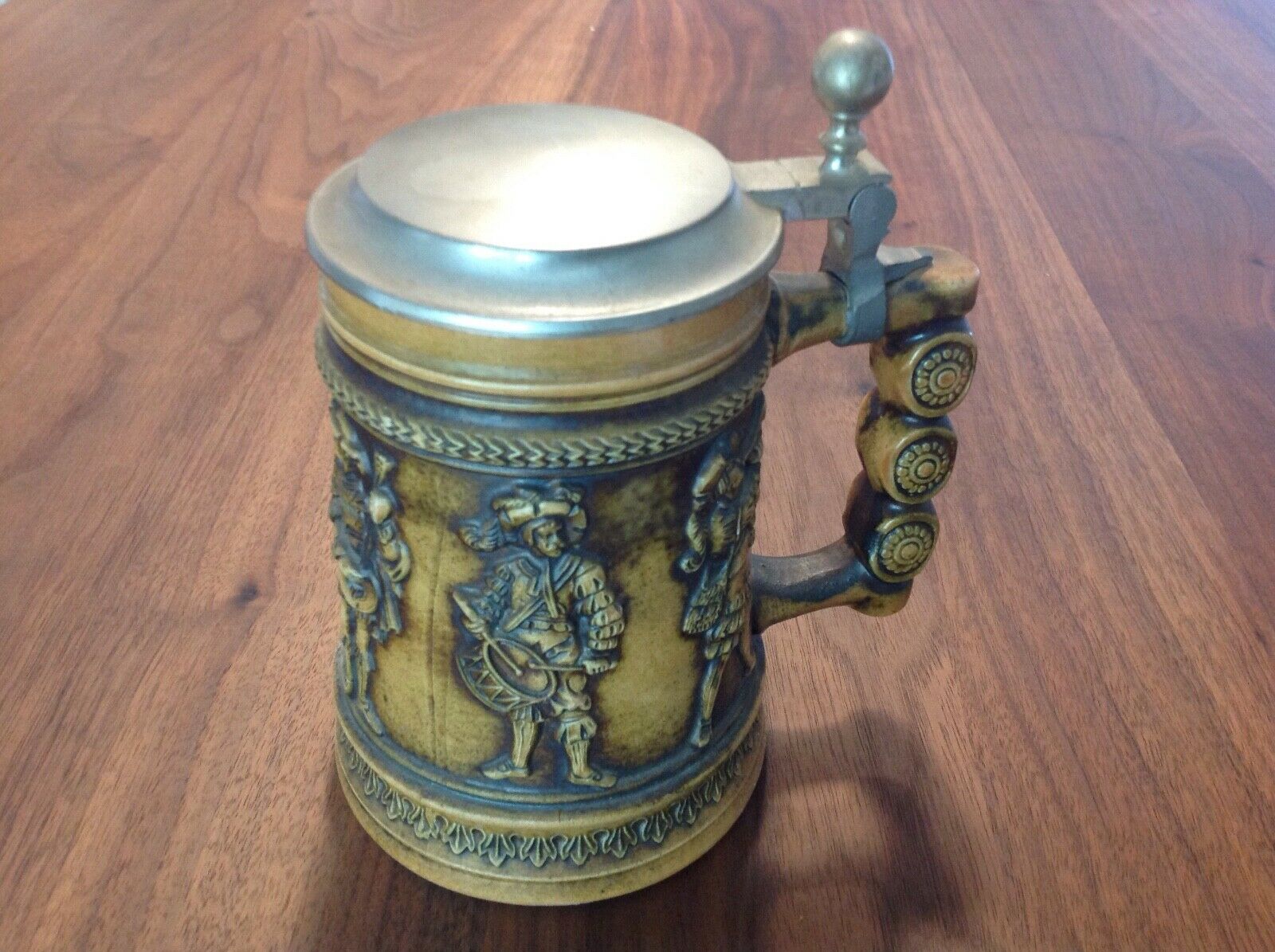 Vintage German Beer Stein Made In West Germany With Lid GERZ | #16852107