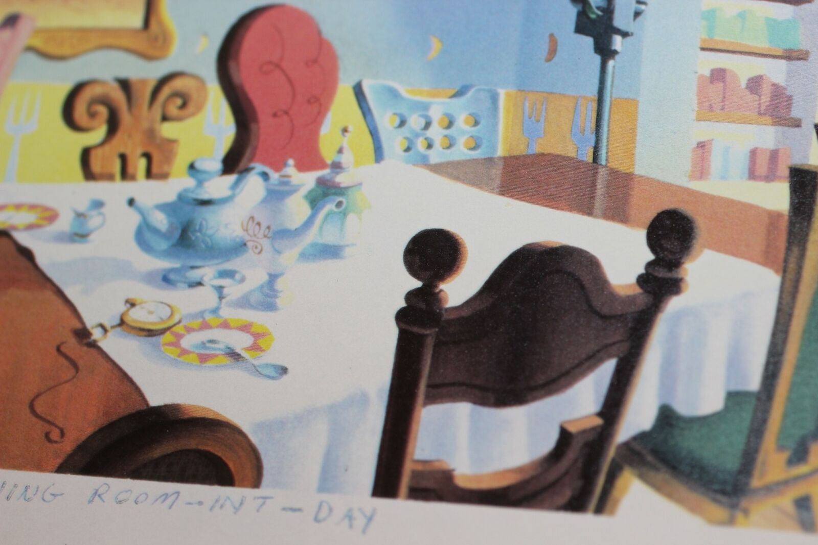 BONKERS Walt Disney TV Animation Mad Hatter 1993 LASER Background ...