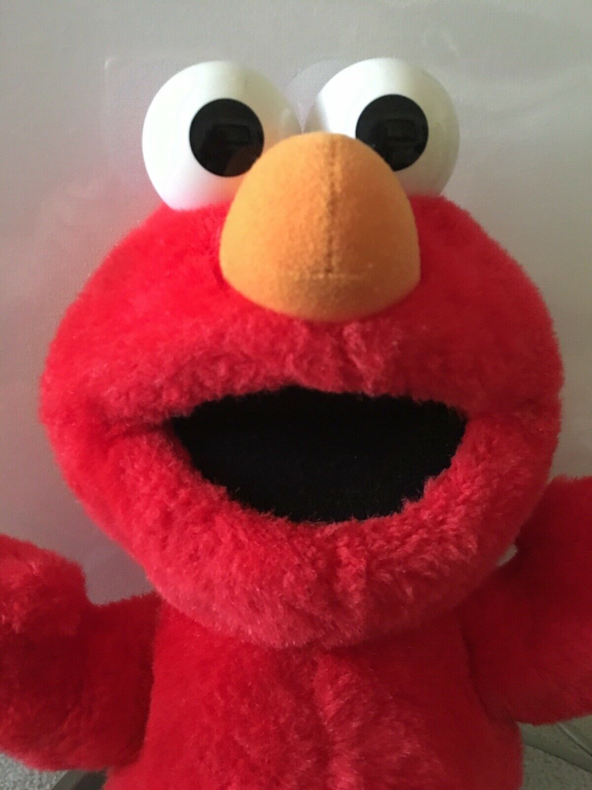 Tyco Sesame Street Giant Tickle Me Elmo 30 Inch Red Plush Toy Doll ...