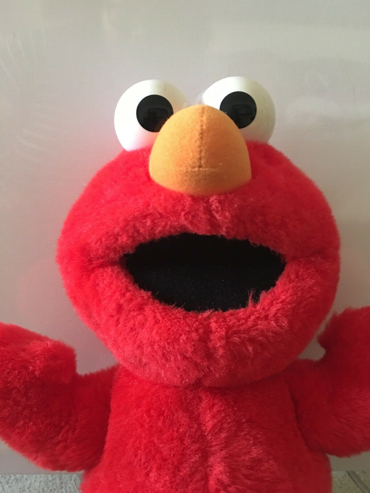 Tyco Sesame Street Giant Tickle Me Elmo 30 Inch Red Plush Toy Doll ...