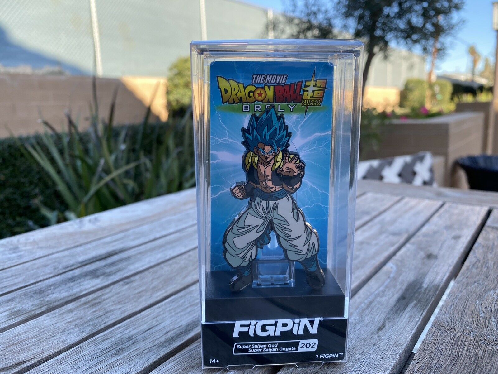 DRAGON BALL BROLY MOVIE SAIYAN GOD SAIYAN GOGETA Figpin (202) | #16860674