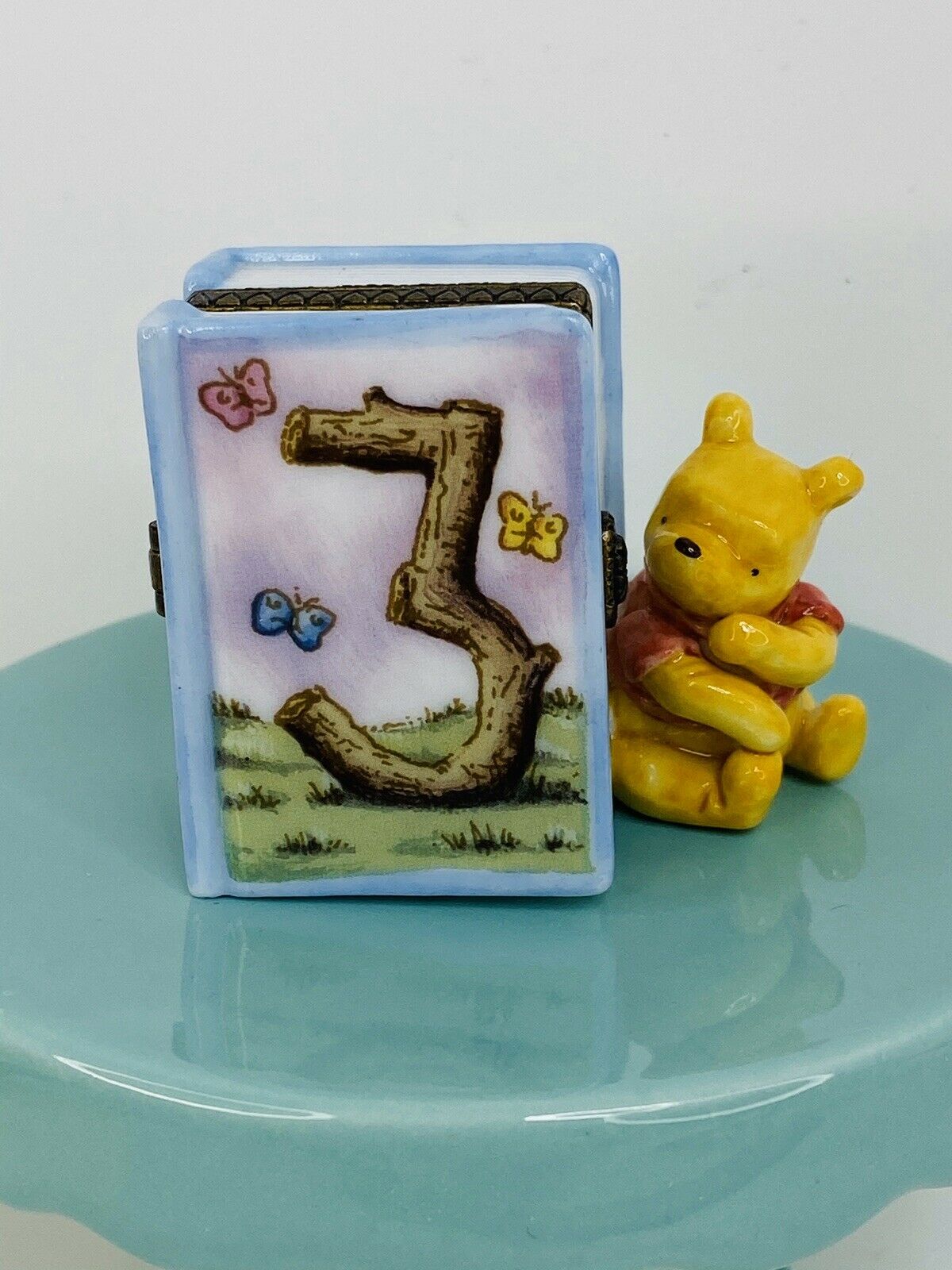 Winnie The Pooh Trinket Book Box 3 Third Birthday By Midwest Canon ...