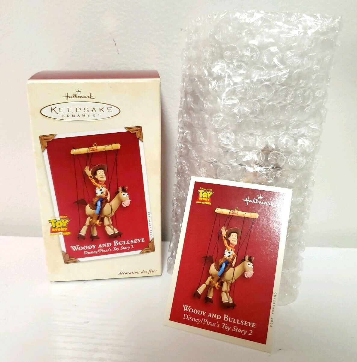 Hallmark Toy Story 2 Woody And Bullseye Keepsake Ornament 2002 | #16885793