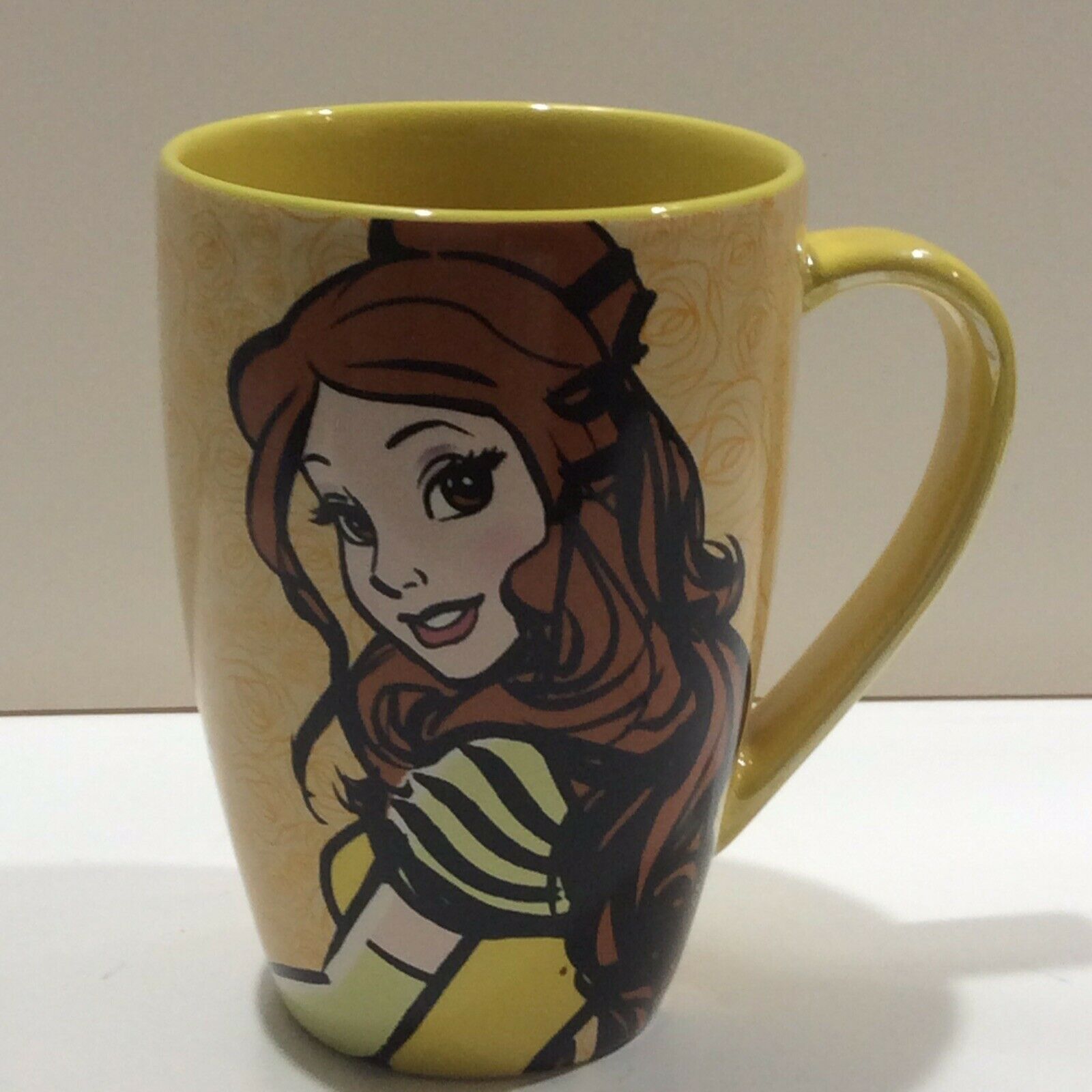 Beauty And The Beast “Bell” Disney Park Exclusive Yellow Talk Coffee ...