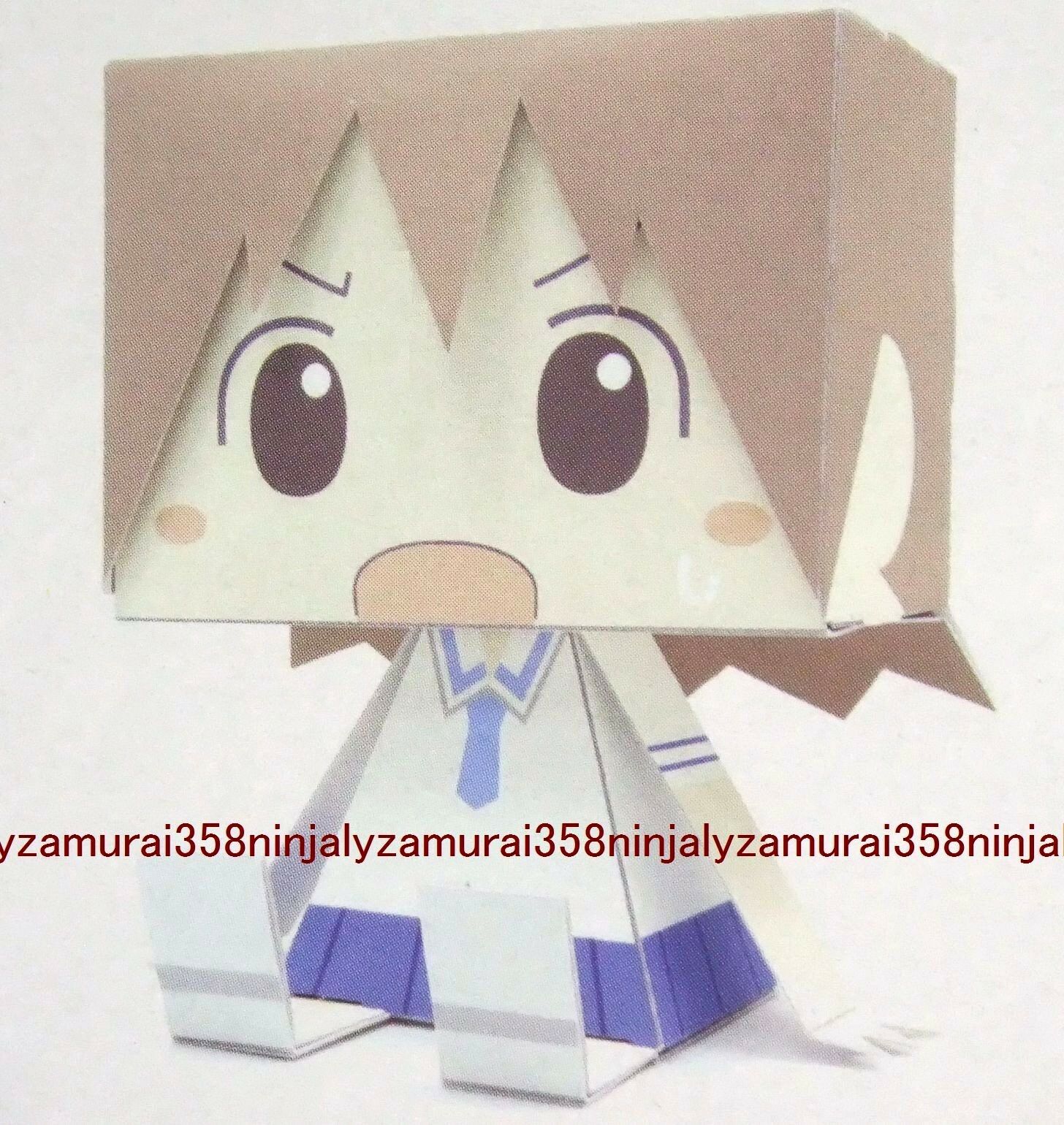 Nichijou Aioi Yuko Yukko Paper Figure Anime Official | #16894530