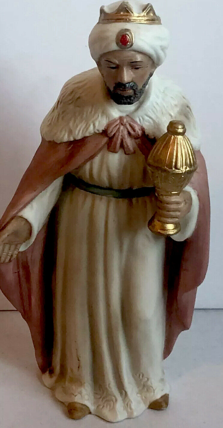 Homco Nativity Scene Wise Man Figurine Christmas Replacement 5418 ...