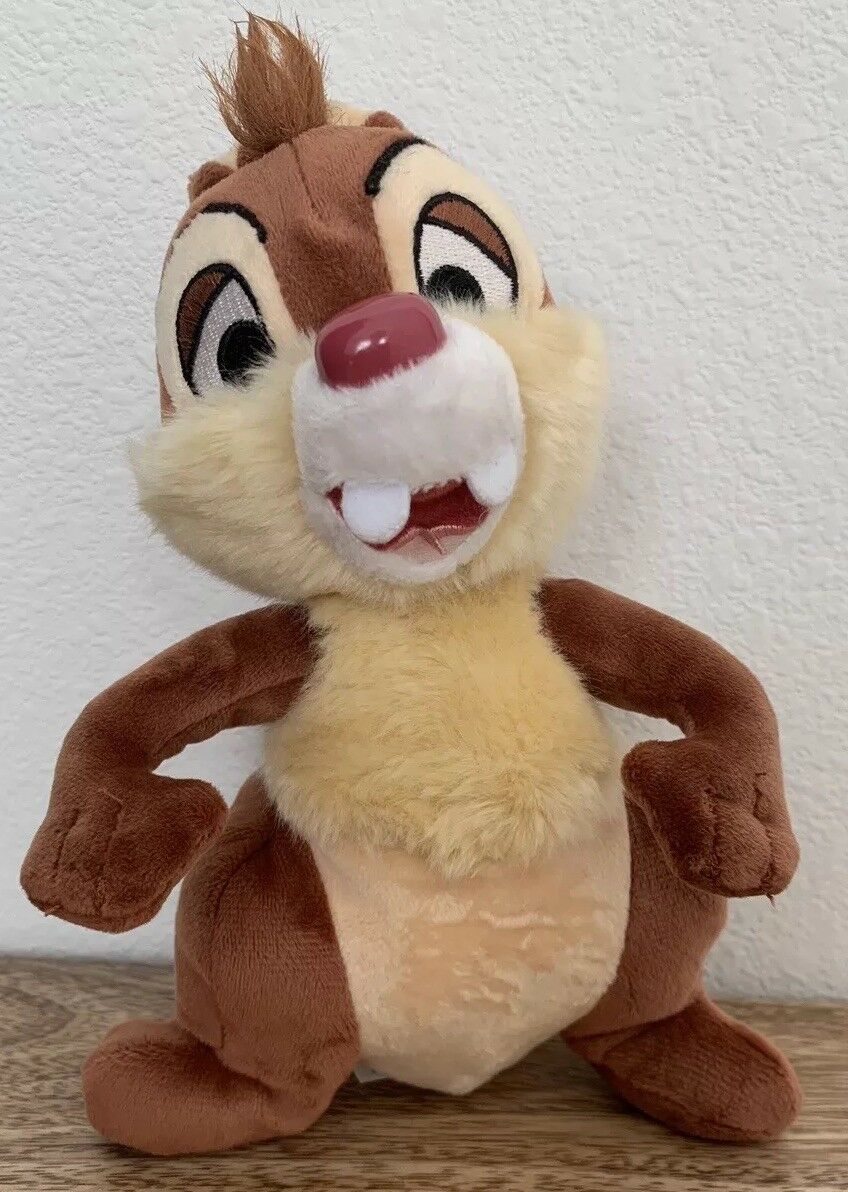 Disney Parks Chip And Dale Chipmunks Dale Plush Beanie 10 " Toy | #16914962
