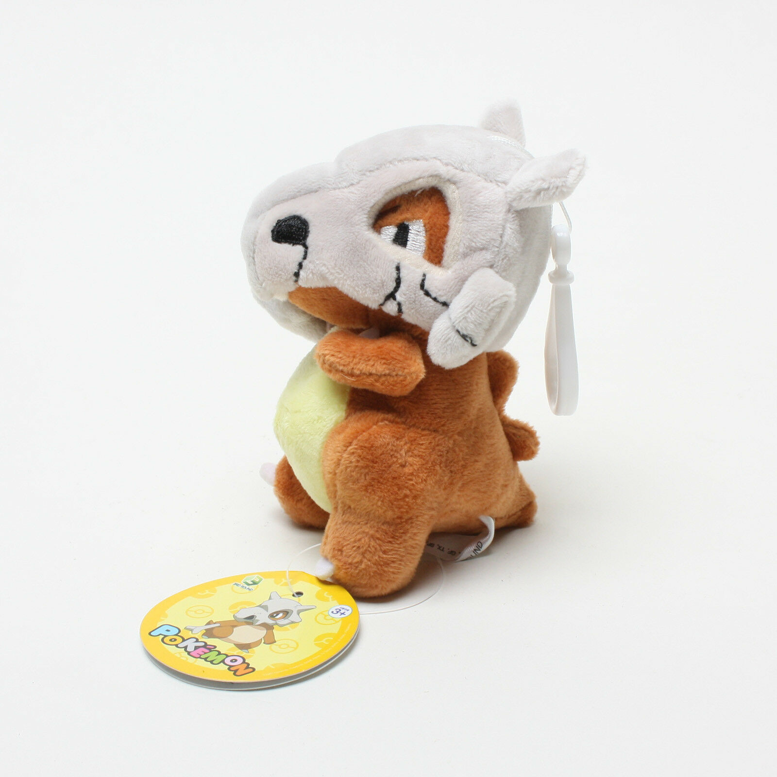 Licensed Pokemon Cubone Plush Toys Soft Doll Key Chain Ring Pendant Bag ...