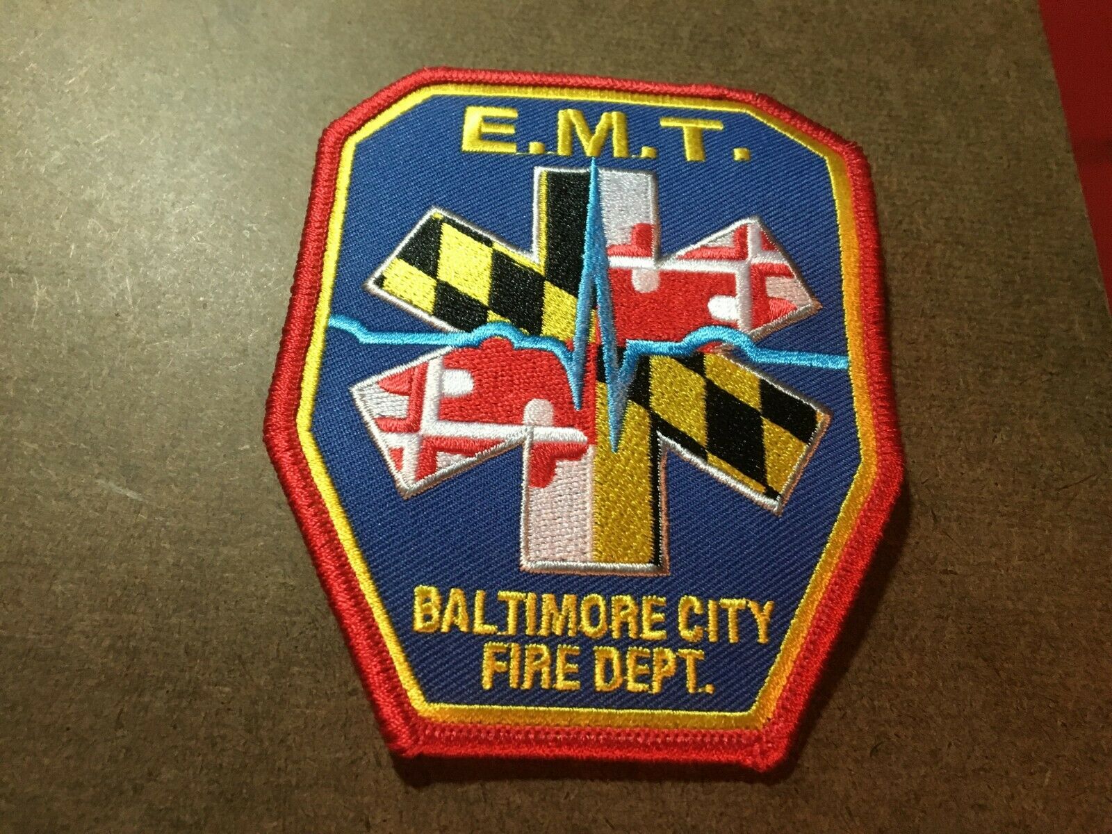 MD - Baltimore City Maryland EMT Fire Rescue Department Patch | #16951655