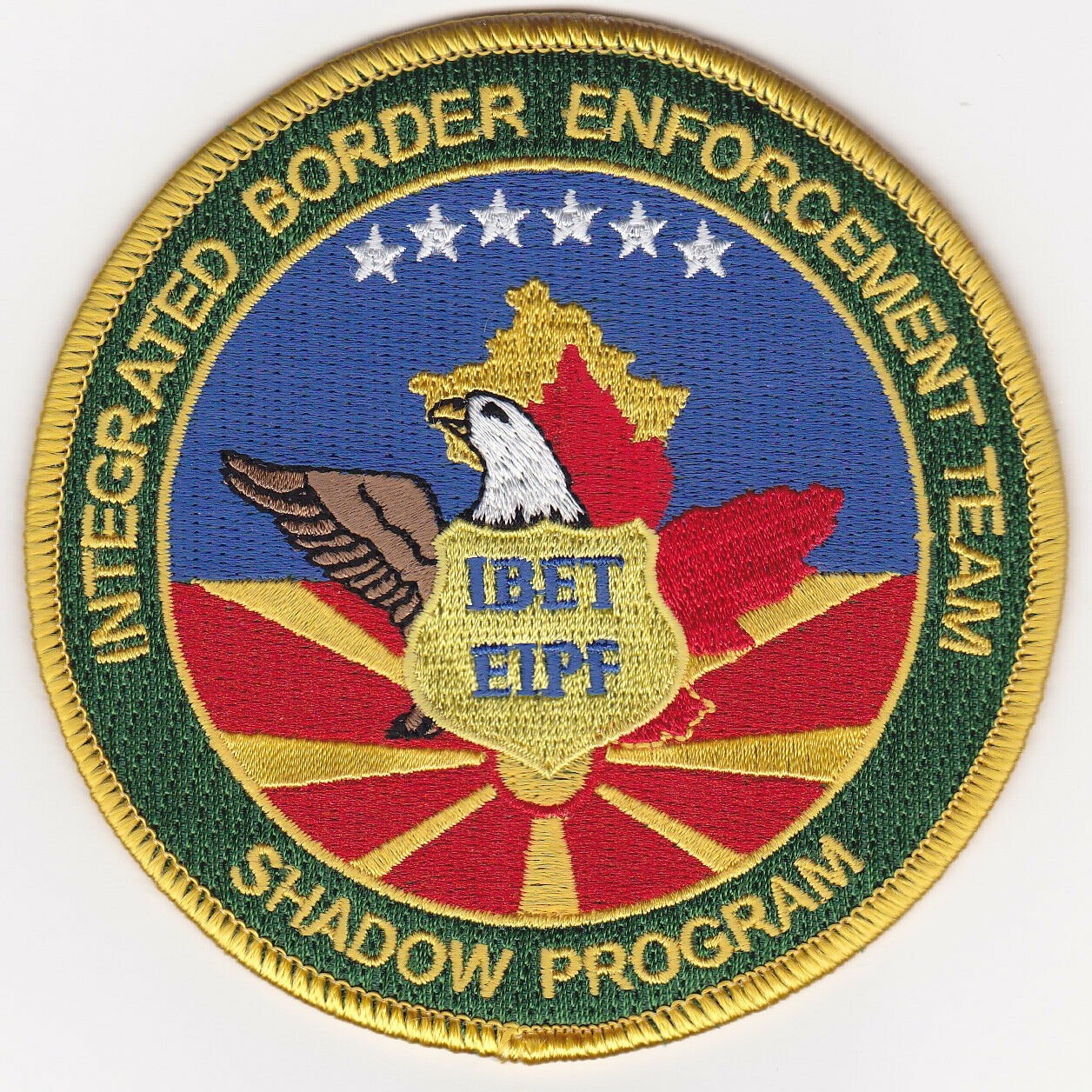 Commemorative Patch: Integrated Border Enforcement Team Shadow Program ...