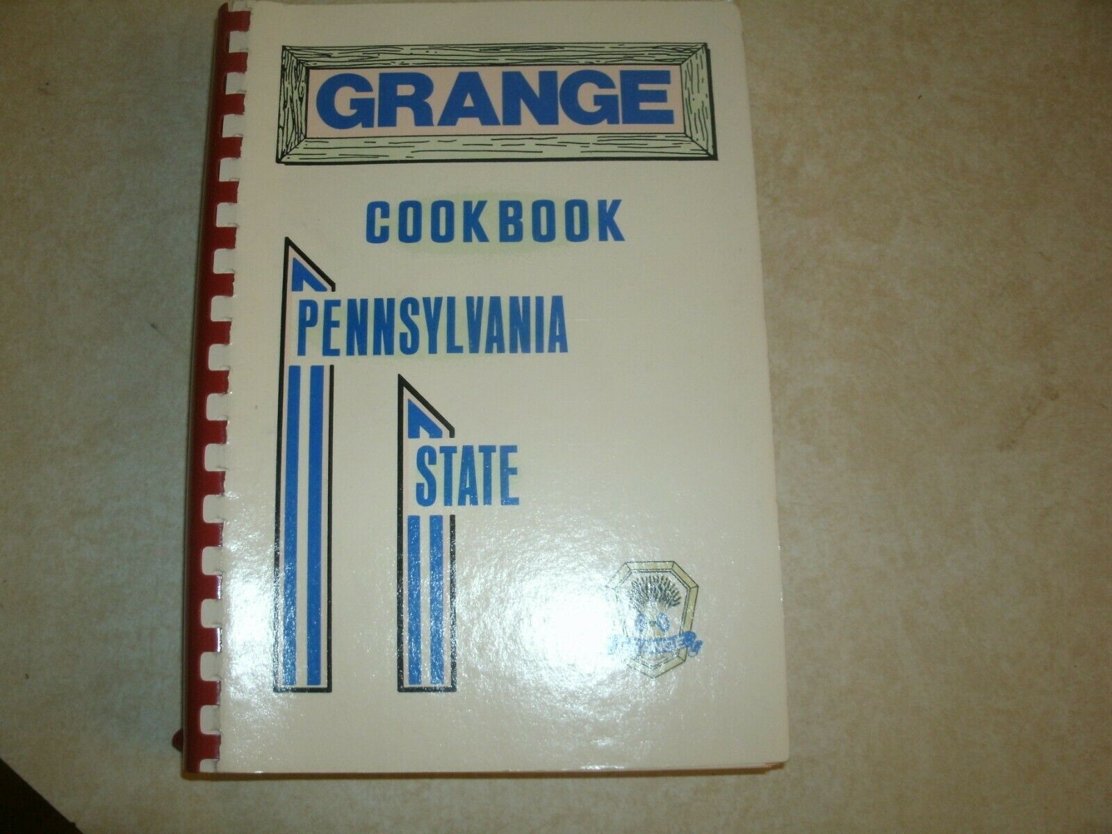 1972 PA State THE NATIONAL GRANGE COOKBOOK 1500 RECIPES By Members ...