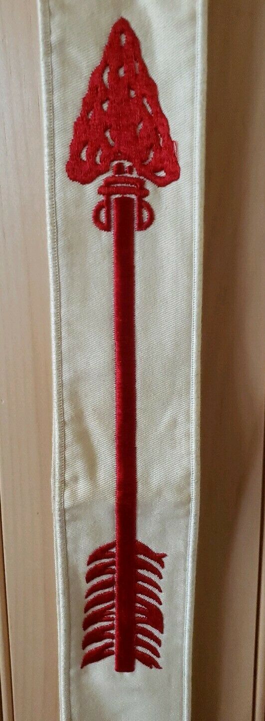 Vintage Order Of The Arrow Embroidered Sash Boy Scouts Of America No ...