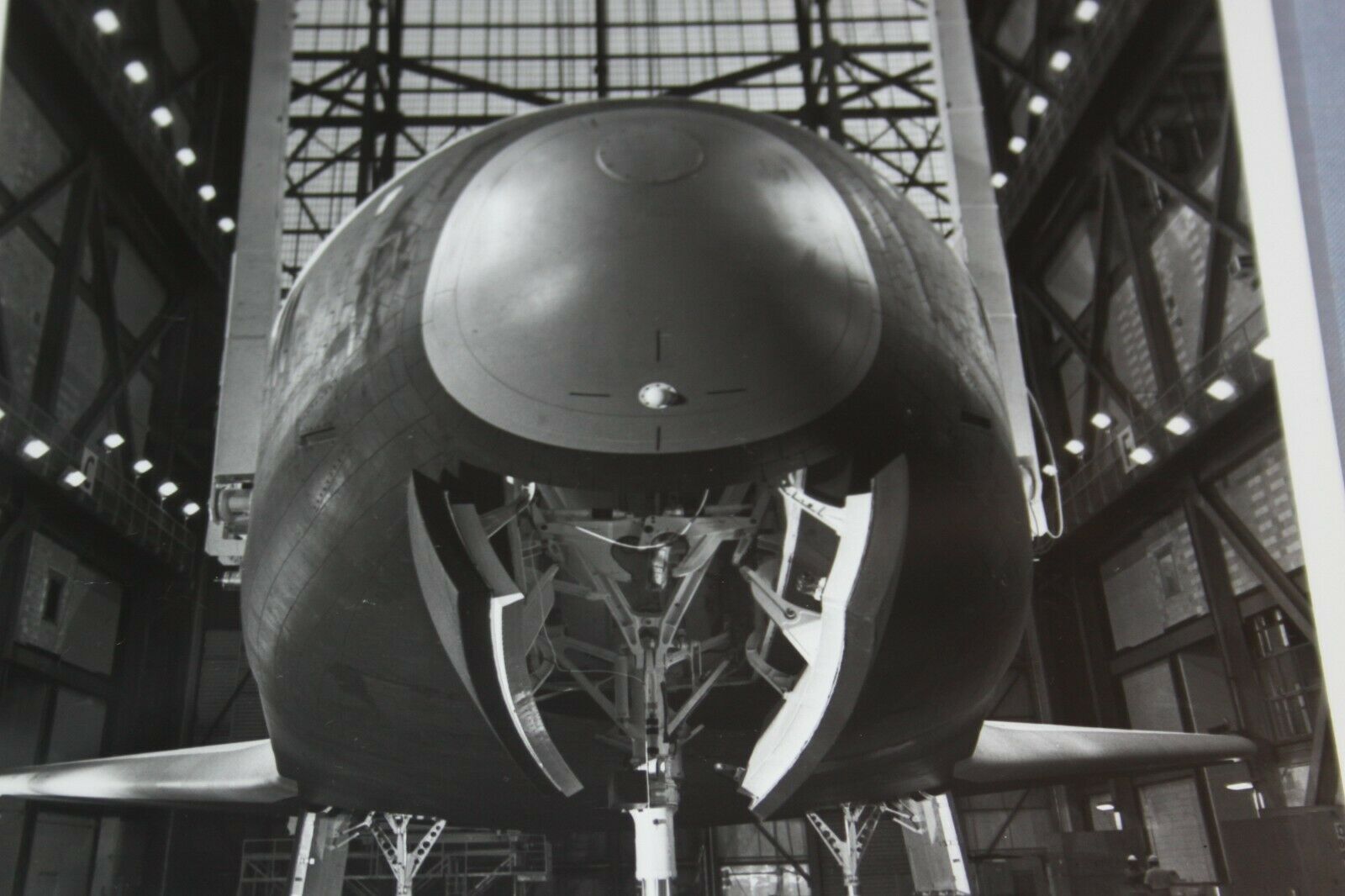Official NASA Space Shuttle Enterprise Hoisting High Bay 3 For Mating ...