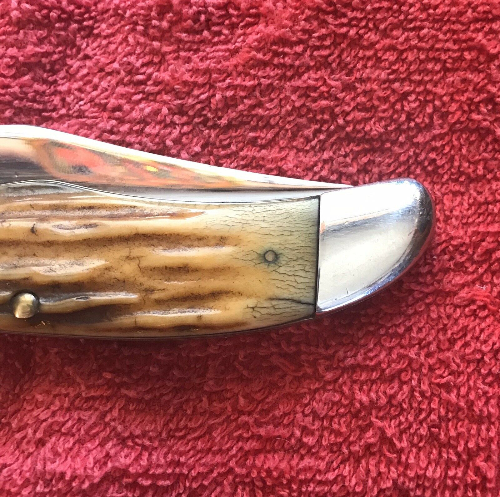 Vintage Case XX 5165 SAB Stag Handled Hunting Knife | #17000993
