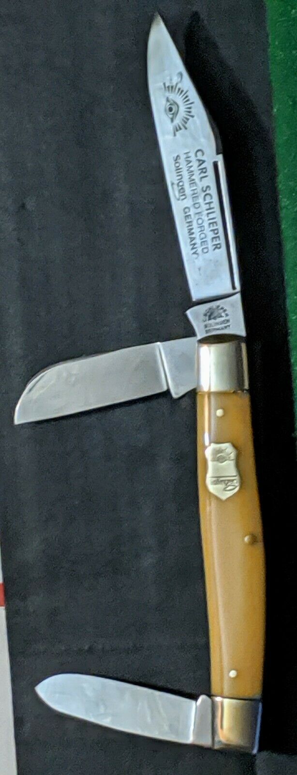 Carl Schlieper Eye Brand Stockman Folder 425Y, Solingen Germany | #17006249